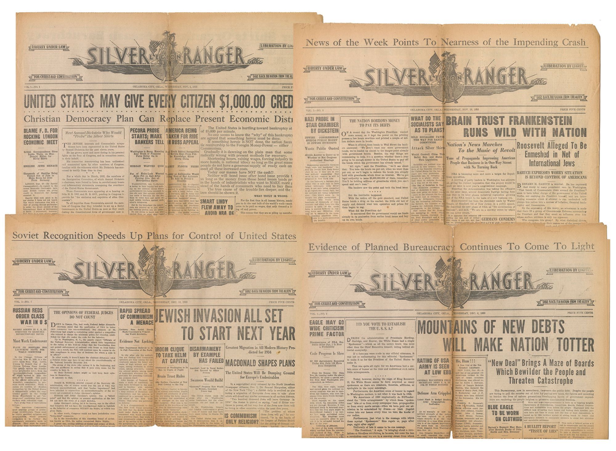Silver Legion Ranger 4 issues